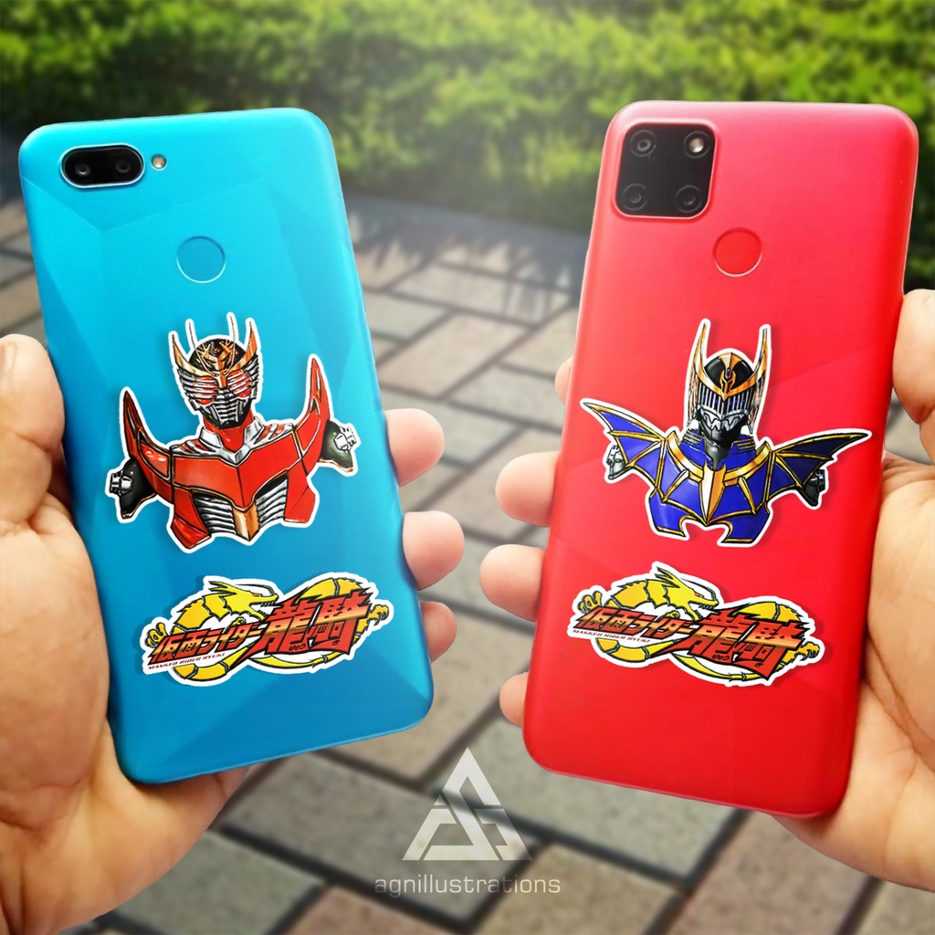 Jual [EKSLUSIF] Sticker Kamen Rider Ryuki & Knight Survive Mode + FREE ...