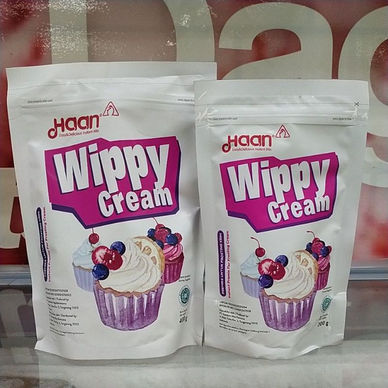 Jual Haan Whippy Cream Bubuk Pouch | Shopee Indonesia