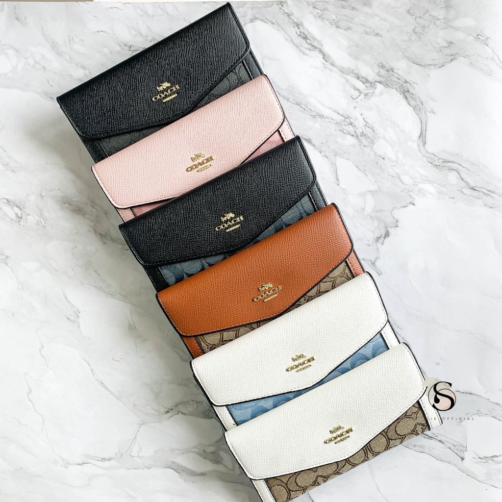 Jual DOMPET WANITA COACH IN COLORBLOCK - 8051,501# | Shopee Indonesia