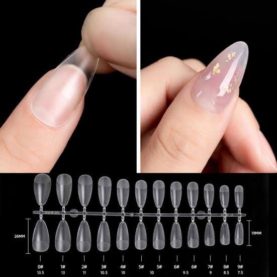 Jual 24pcs / Set Kuku Palsu extension UV Untuk Nail Art Murah | Shopee ...