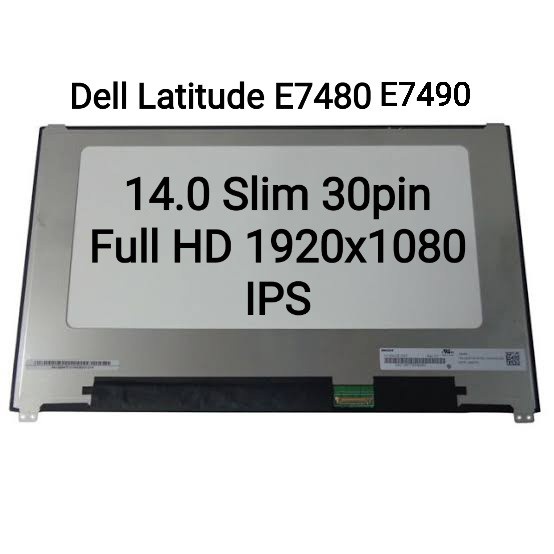 Jual LED LCD Dell Latitude 14 7480 7490 E7480 14 inch full HD Ips Non ...