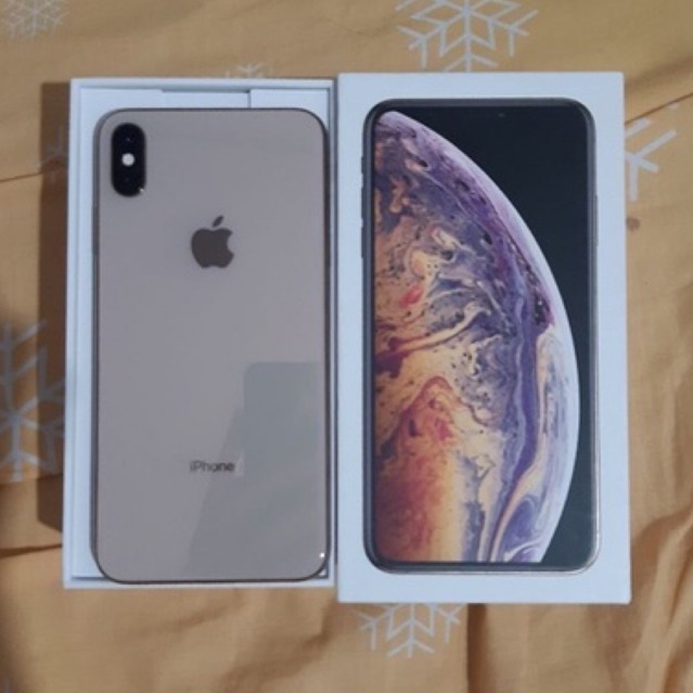Jual iPhone Xs Max Gold 512GB | Shopee Indonesia