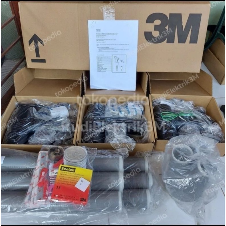 Jual Tee Connector 3M 240 sqmm 630A 24kV Deadbreak Elastimold (Shearbolt) | Shopee Indonesia