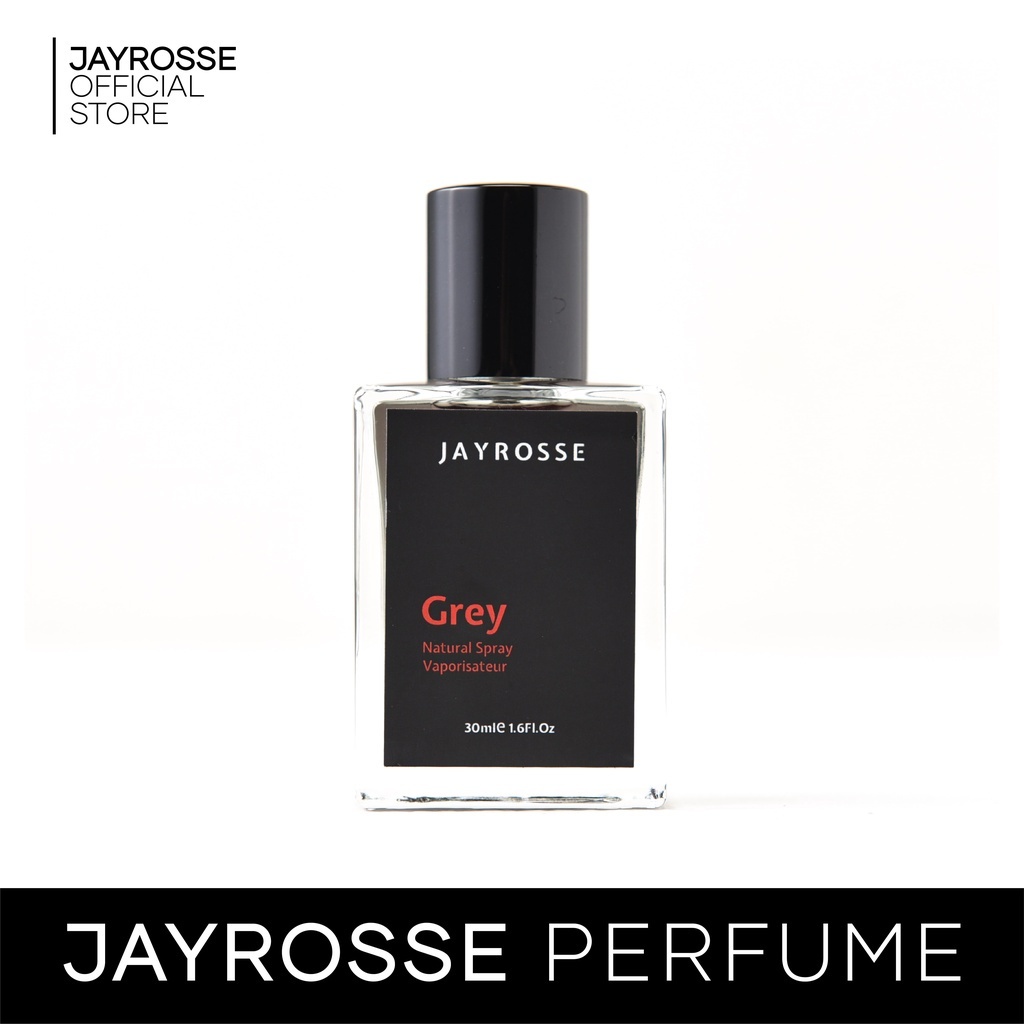 Jual Jayrosse Perfume - GREY 30ml | Parfum Pria | Shopee Indonesia