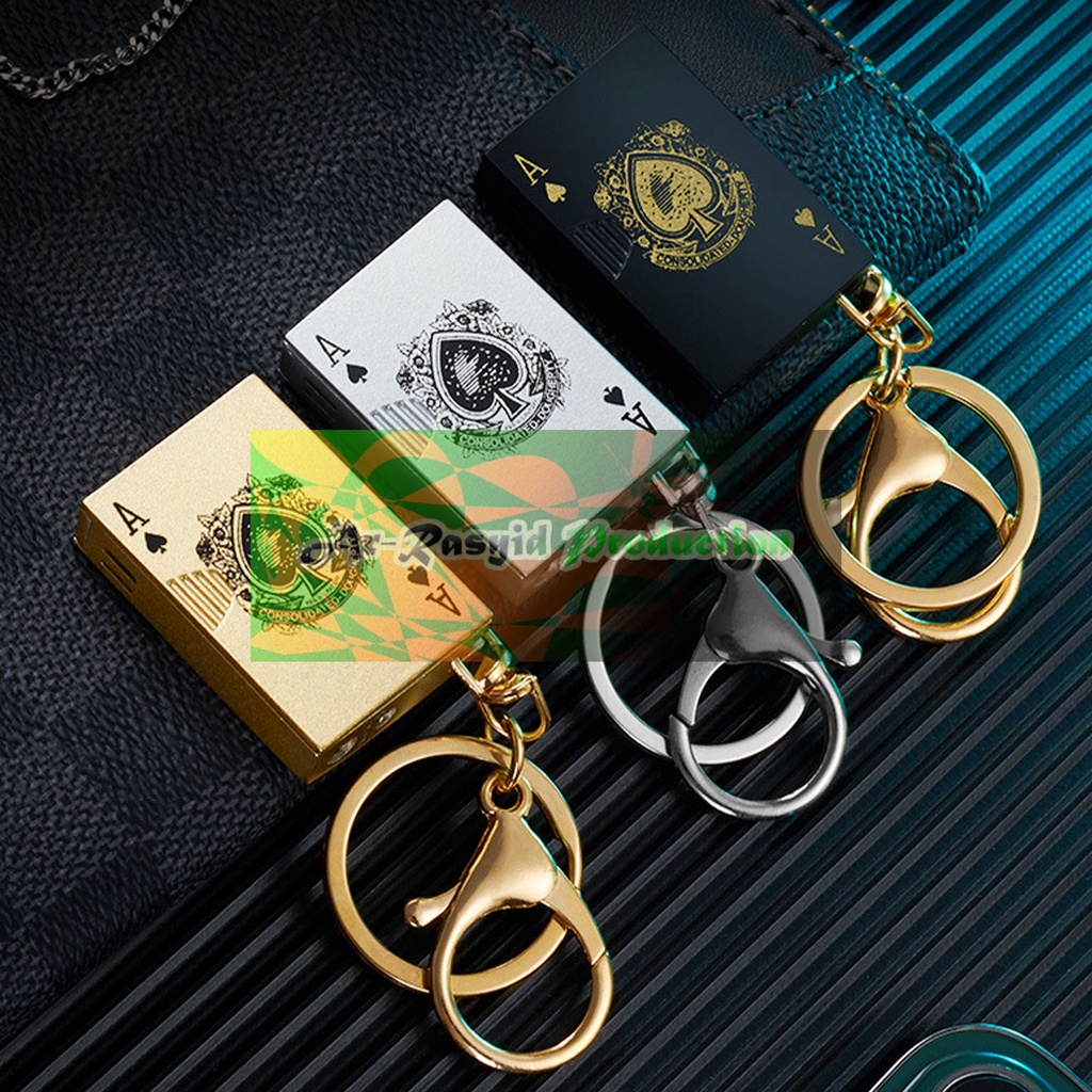 Jual Korek Api Gantungan Kunci Mini Kartu Remi As Waru WM-0026 2043 ...