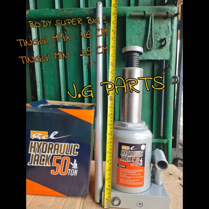 Jual Dongkrak Dongkrak 50 Ton Hidrolik / Hydraulic Jack - Truck Heavy ...