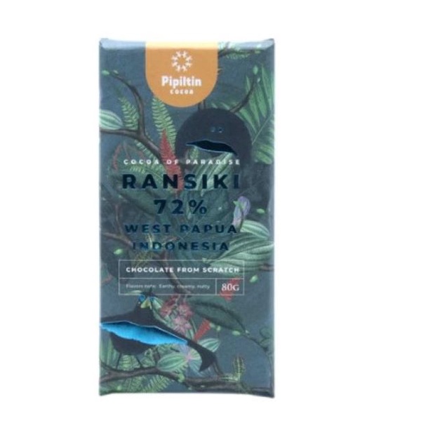 Jual Pipiltin Cocoa Chocolate Bar Ransiki 72% 80gr | Shopee Indonesia