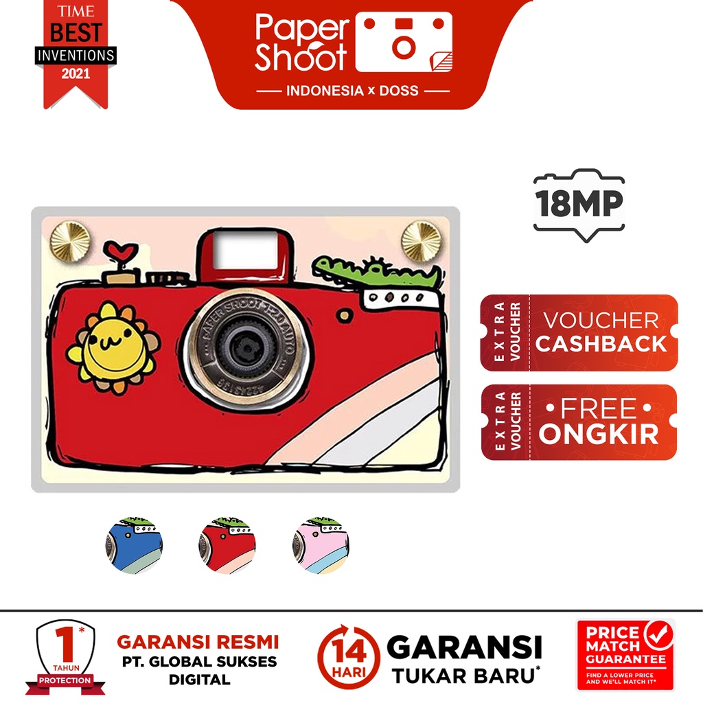 Jual Paper Shoot Paper Camera Hand Drawing Series 18Mp | Shopee Indonesia