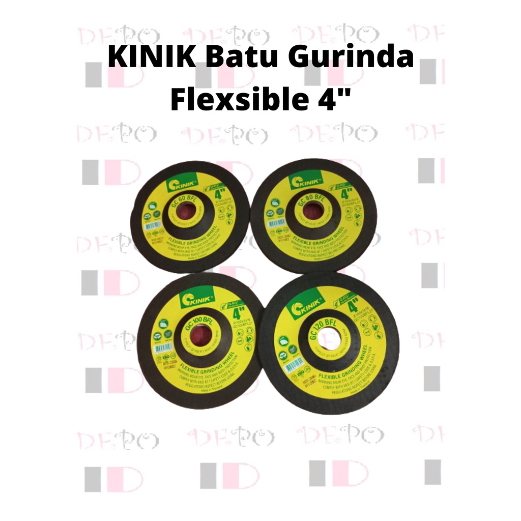 Jual Kinik Batu Gurinda Flexible 4" Batu Poles Flexible | Shopee Indonesia