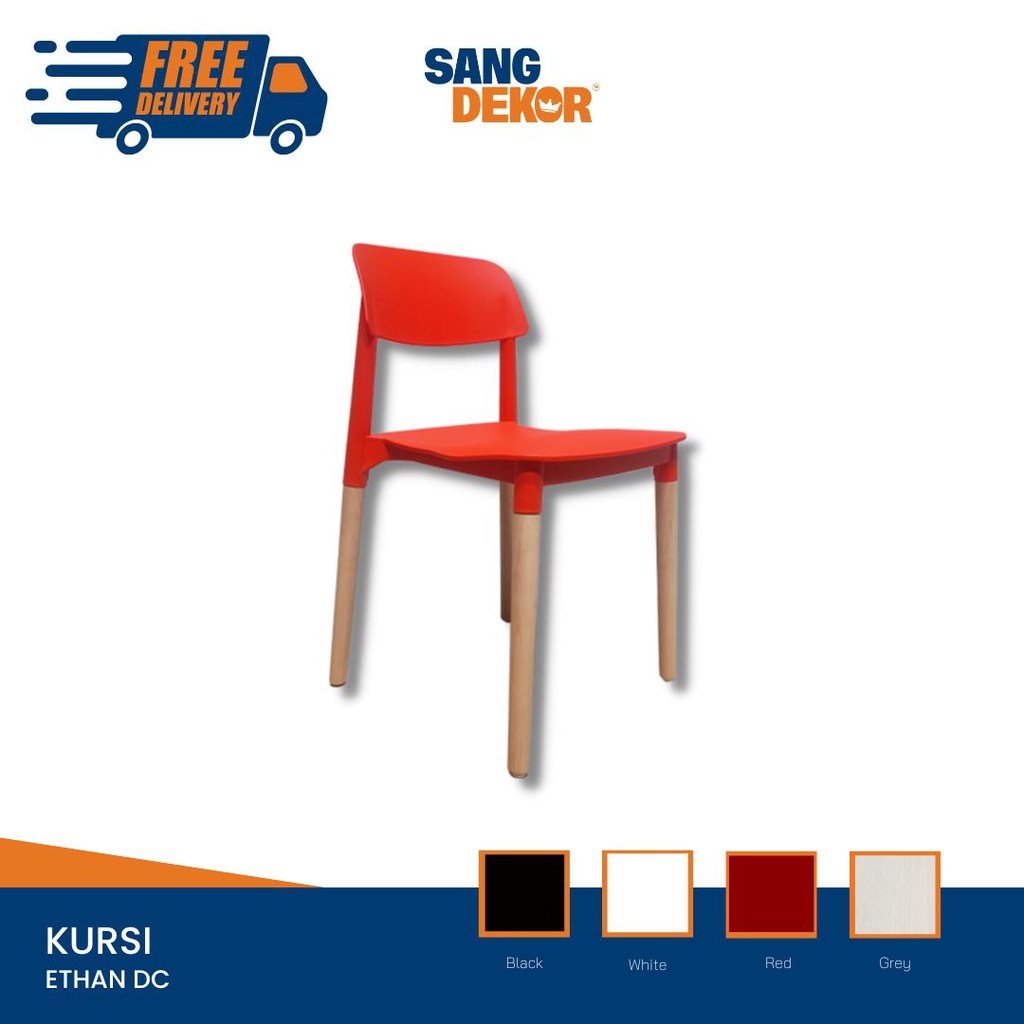 Jual ETHAN DC KURSI/KURSI MAKAN/KURSI KERJA/KURSI SERBAGUNA | Shopee ...