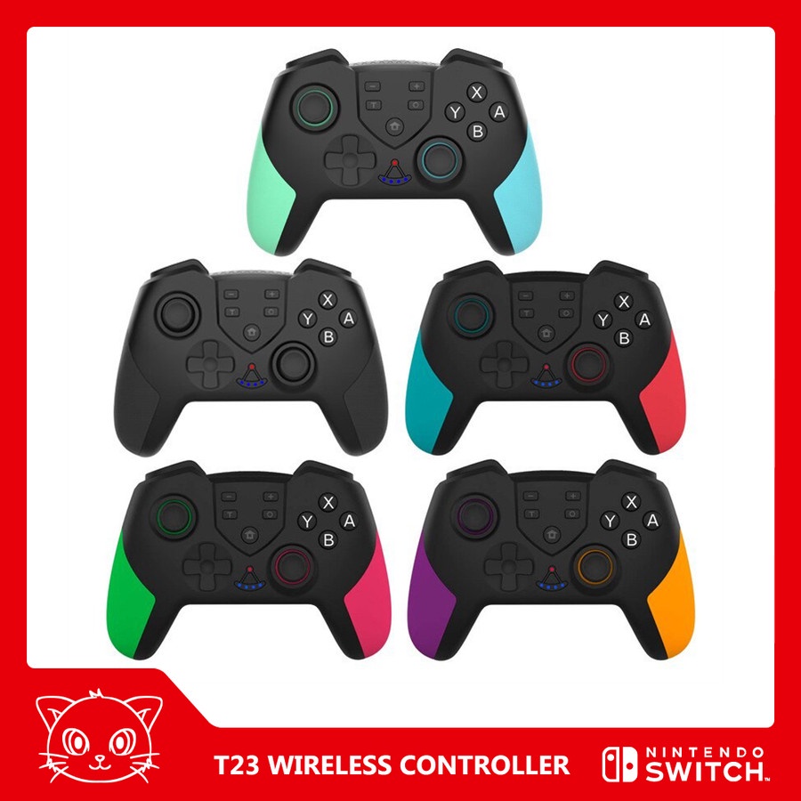 Jual Nintendo Switch T23 Wireless Controller Stick Stik Joystick PC ...