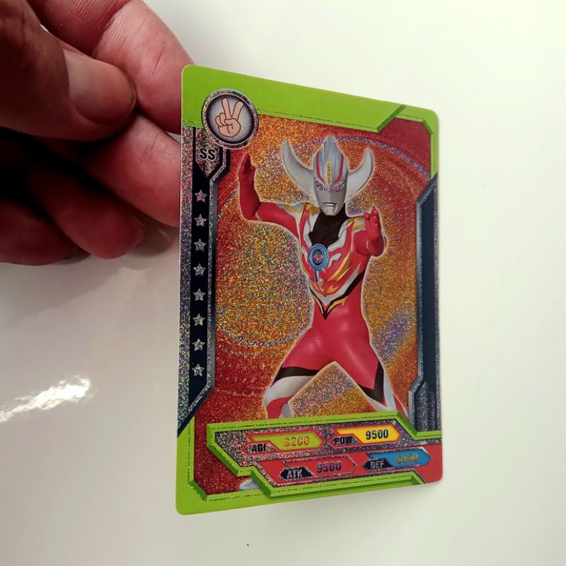 Jual KARTU ULTRAMAN LANGKA GOLD SILVER STAR HOLOGRAM 3D PLATINUM ...