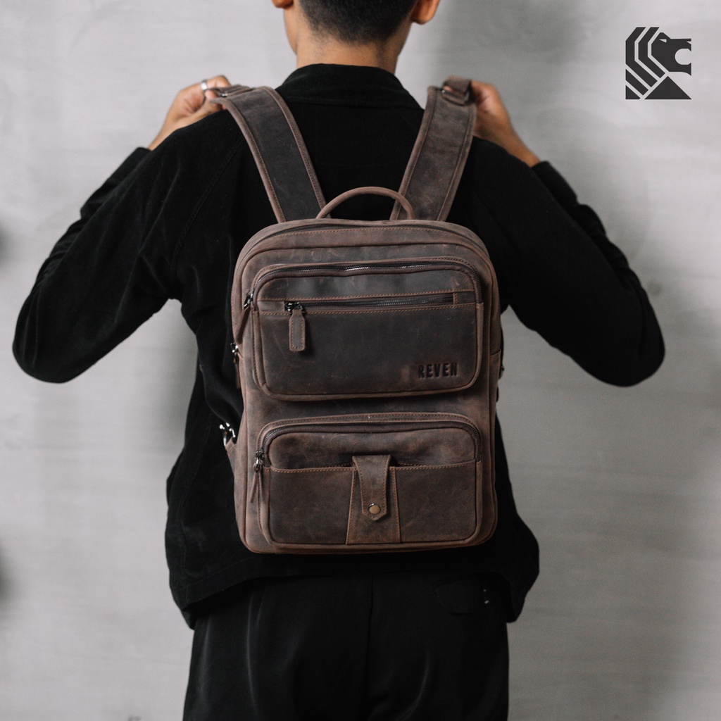Jual Tas Selempang Ransel Pria Super Premium Original 100% Kulit Sapi ...