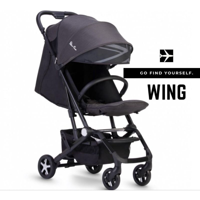 Jual Stroller Cabin Size Kereta Dorong Bayi Silver Cross Wing 2020 ...