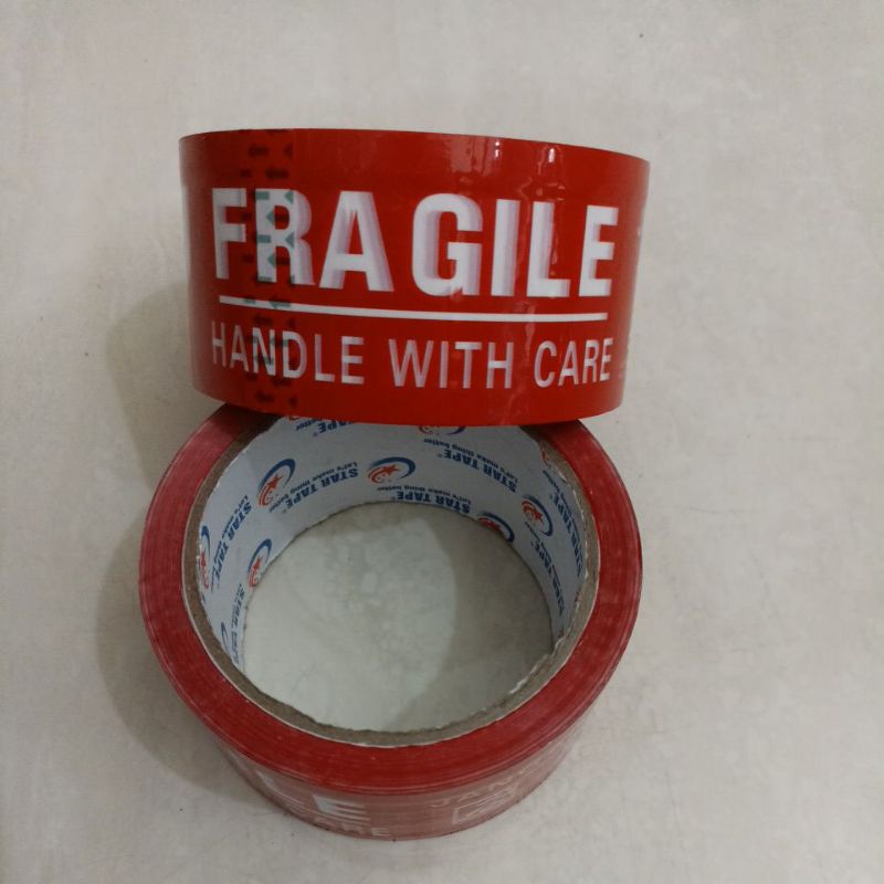 Jual lakban fragile / lakban / fragile / solasi / solasi fragile ...
