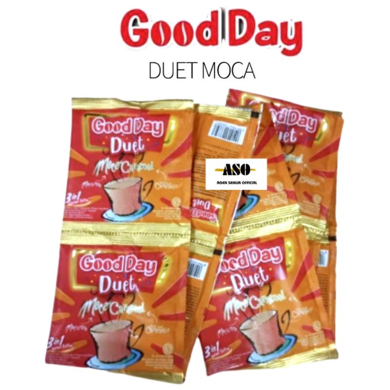 Jual Kopi GOOD DAY DUET 3in1 sachet 22 gram RENCENG ( ISI 10 ) | Shopee ...