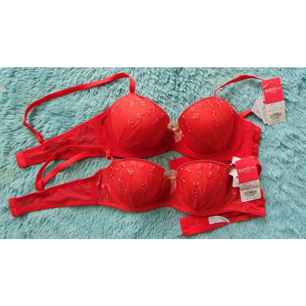 Jual PUSH UP BRA S0RCI AGE BY WAC0AL BRA SAI 4029 3029 SIZE 32B (B70) 32C (C70) 34A (A75 ...