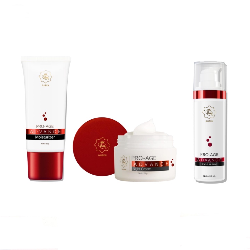 Jual Viva Queen Pro Age Advance SERIES | Face Serum - Night Cream ...