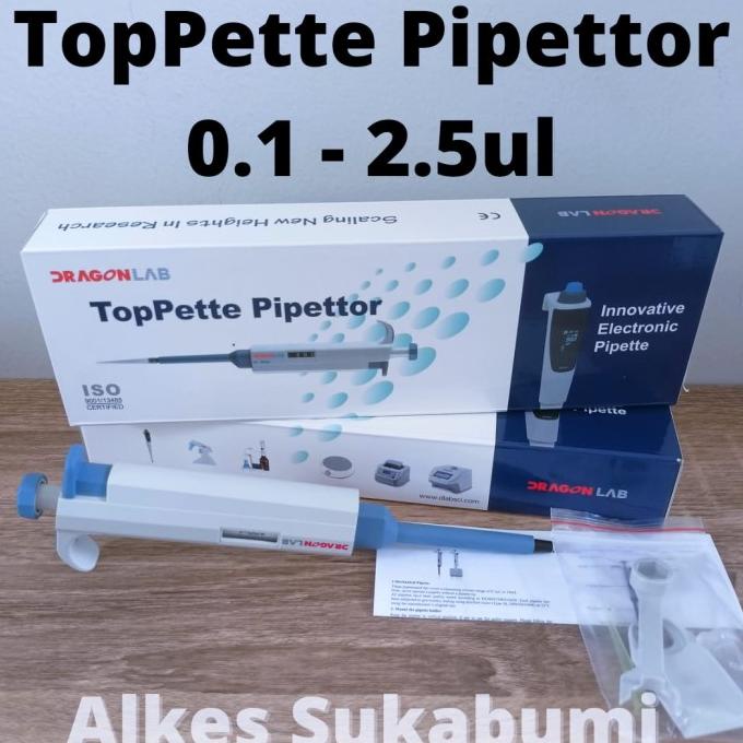 Jual Mikropipet Dragon Lab - Micropipette Dragonlab Variable 0.1 - 2 ...