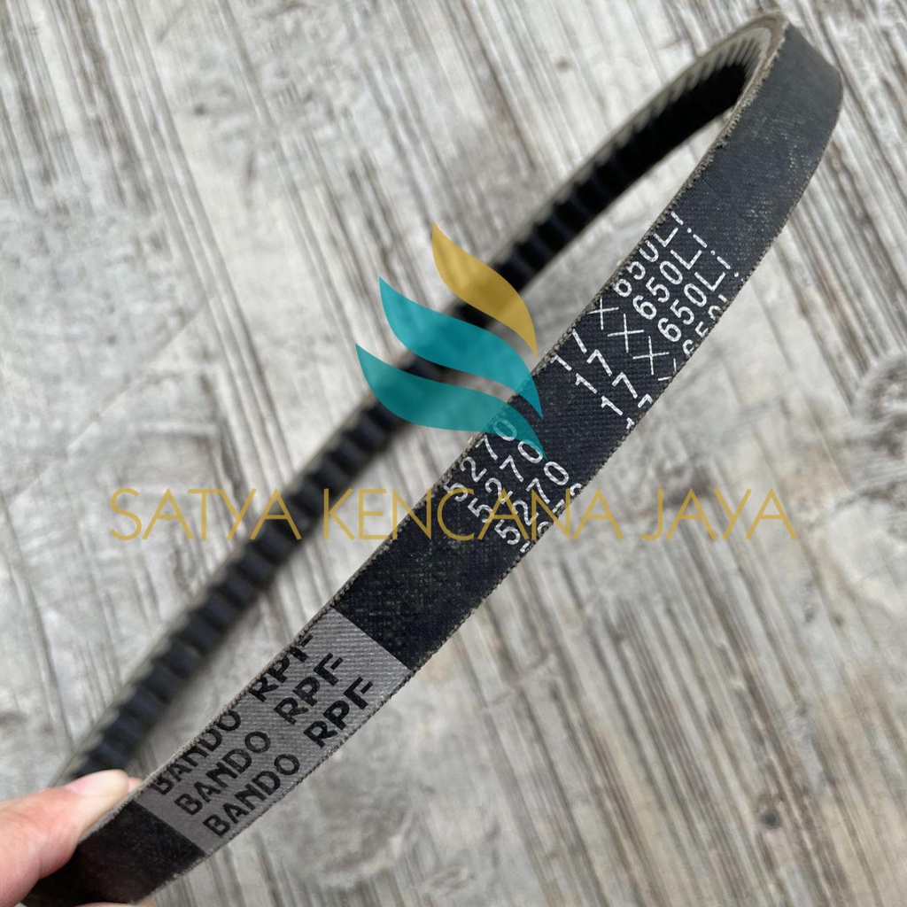 Jual V-BELT FAN BELT RPF 5270 (B 27 GIGI) TRANSMISSION BELT TALI KIPAS BANDO ASLI HIGH QUALITY ...