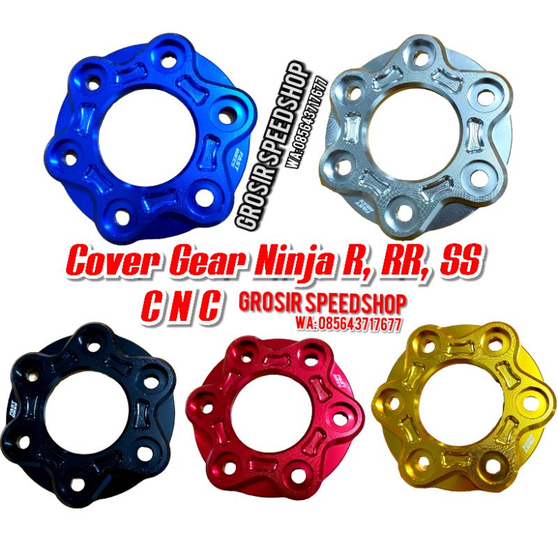 Jual Cover Tutup Flange Rear Gear Belakang Rantai New model Kawasaki ...