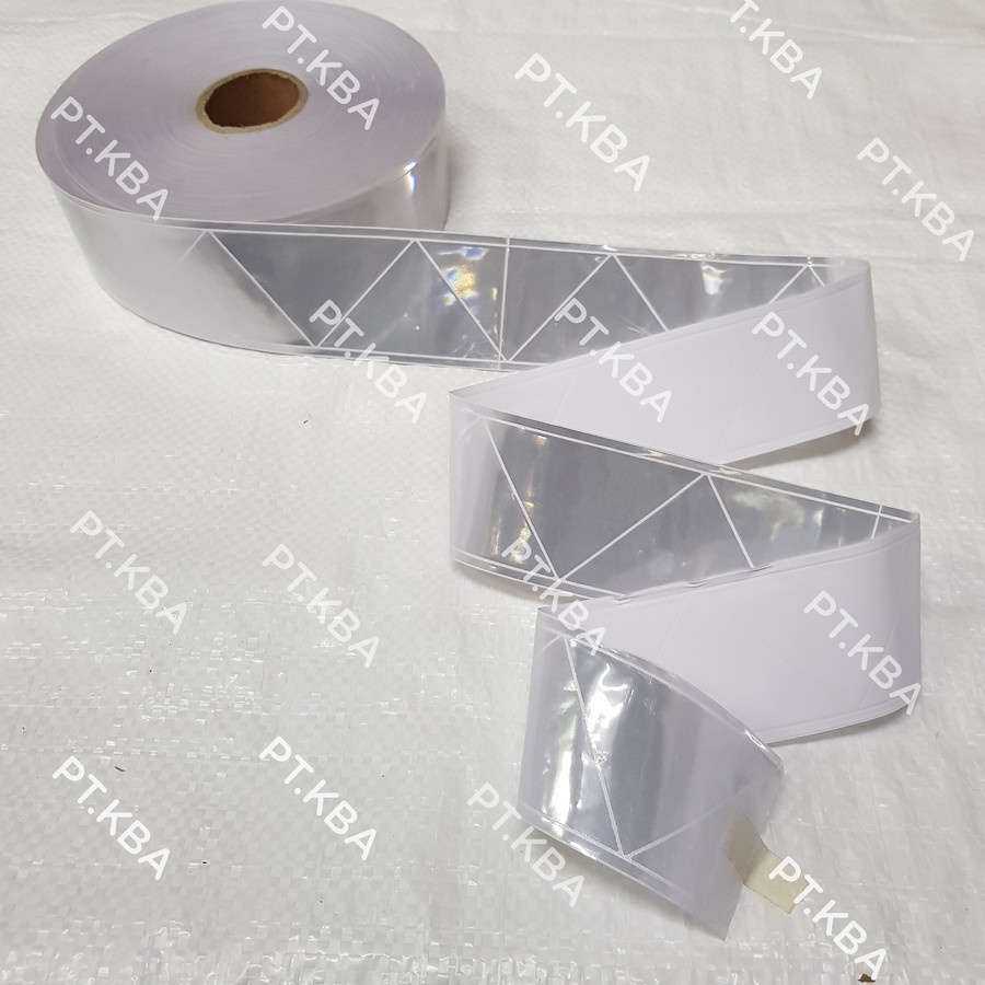 Jual SCOTLIGHT PLASTIK PUTIH CORAK SEGITIGA POLOS 2 INCH | Shopee Indonesia