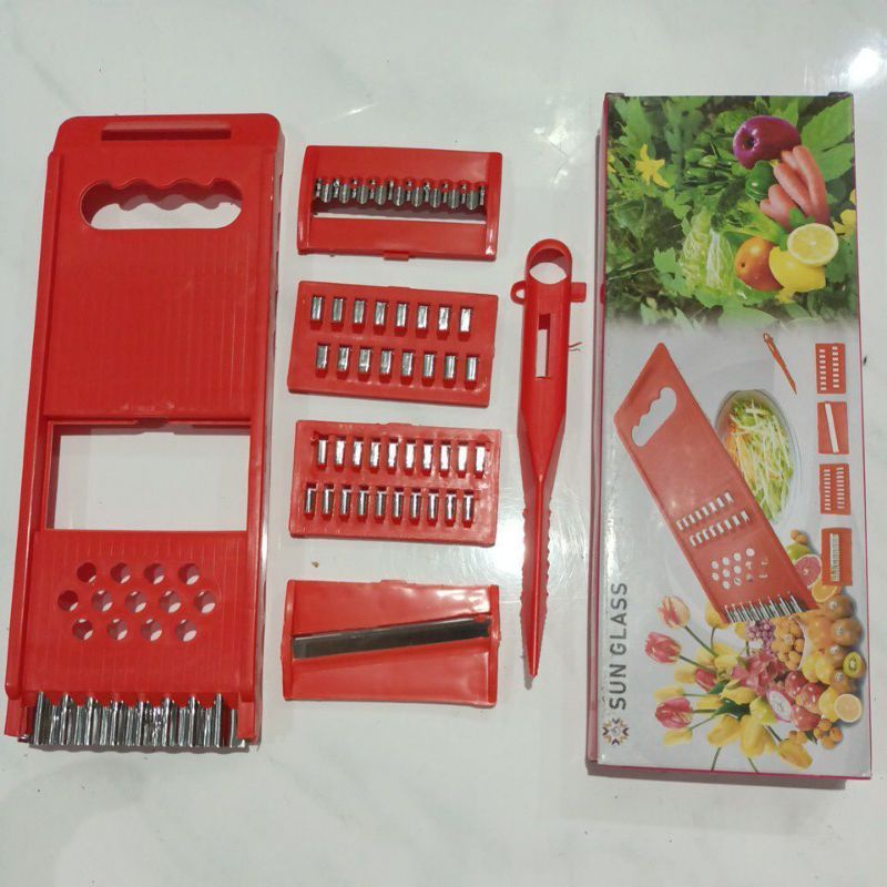 Jual Pasrah Aneka Sayuran dan Buah Multi fungsi 7 in 1 | Shopee Indonesia