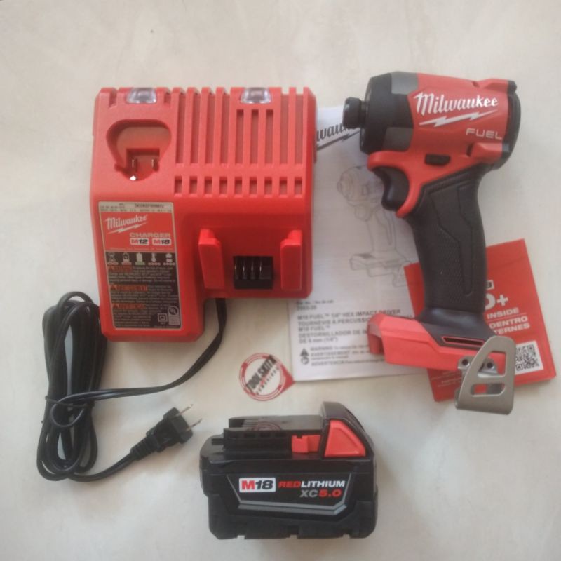 Jual Impact Driver Milwaukee 2953-20 M18 Fuel Tool Kit 5 AH | Shopee ...