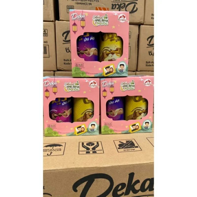 Jual DEKA WAFER ROLL GIFT BOX ISI 2 KALENG ( LEBARAN / IDUL FOTRI GIFT ...