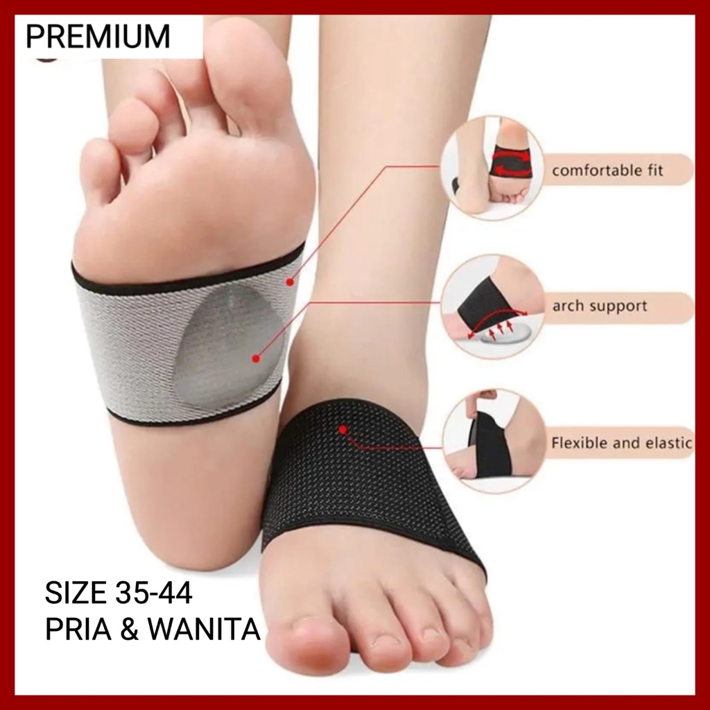 Jual INSOLE SILIKON GEL KAKI DATAR INSOLE FLAT FOOT SUPPORT PRIA WANITA PREMIUM QUALITY KAIN ...