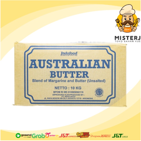 Jual Australian Fresh Butter Unsalted | 10 Kg | Butter Unsalted Import ...