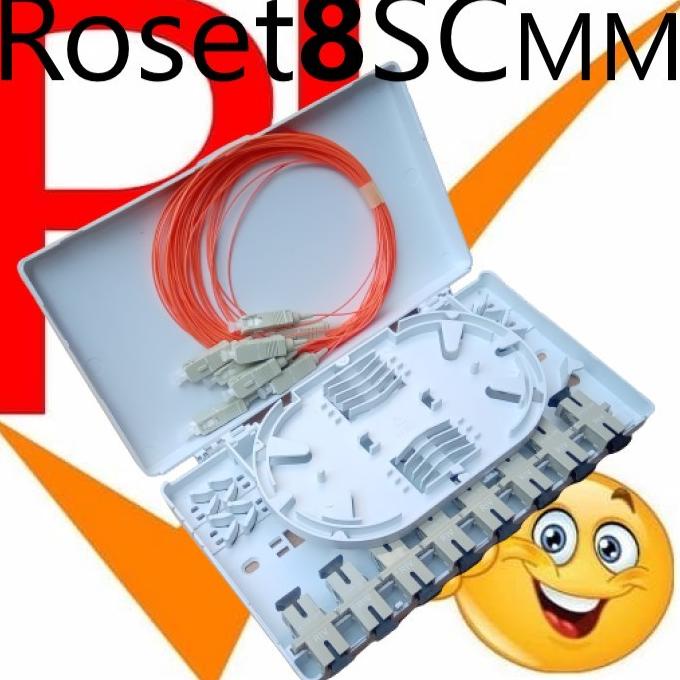 Jual Roset 8 Core SC Lengkap FTTH Panel/Terminal Box FO/Optical Fiber ...