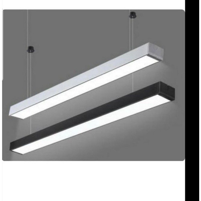 Jual Hang Lampu Balok Led 18W 18 Watt Kantor Office Plafon Gantung Tl ...