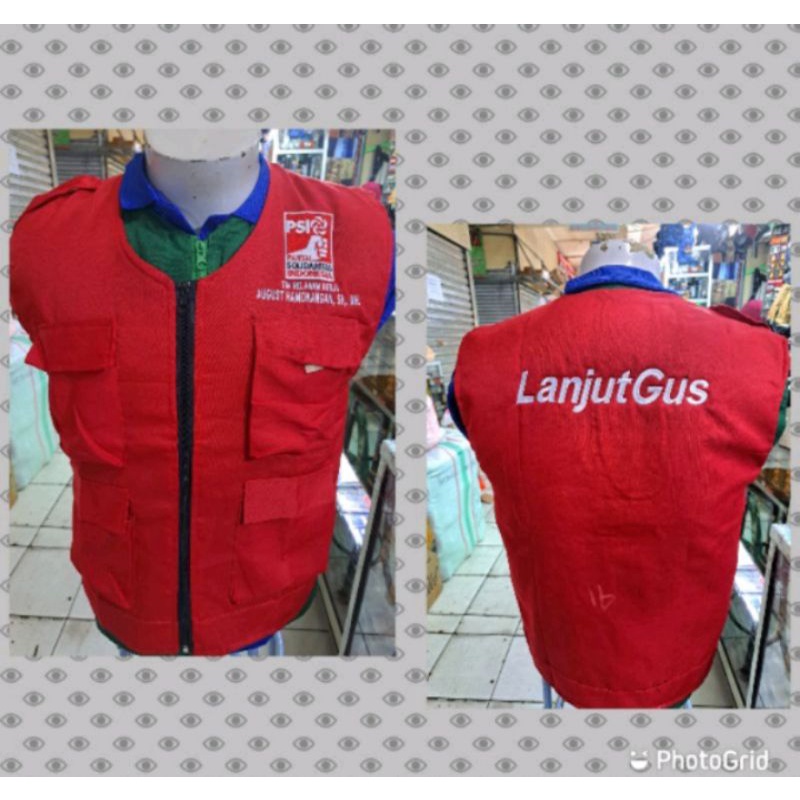 Jual rompi partai pdi caleg psi | Shopee Indonesia