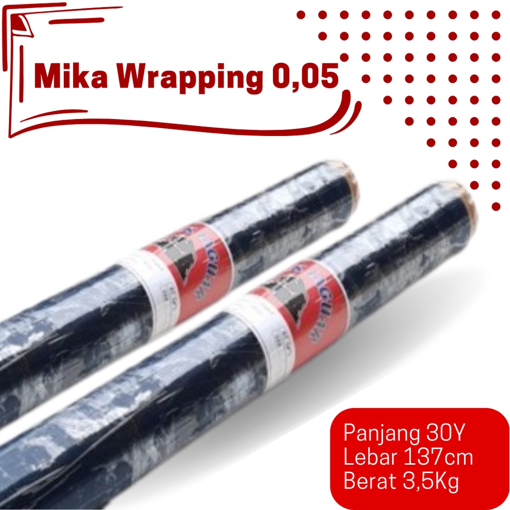 Jual PLATIK MIKA 0,05 | PLASTIK WRAPING 0,05 | PLASTIK PEMBUNGKUS ...
