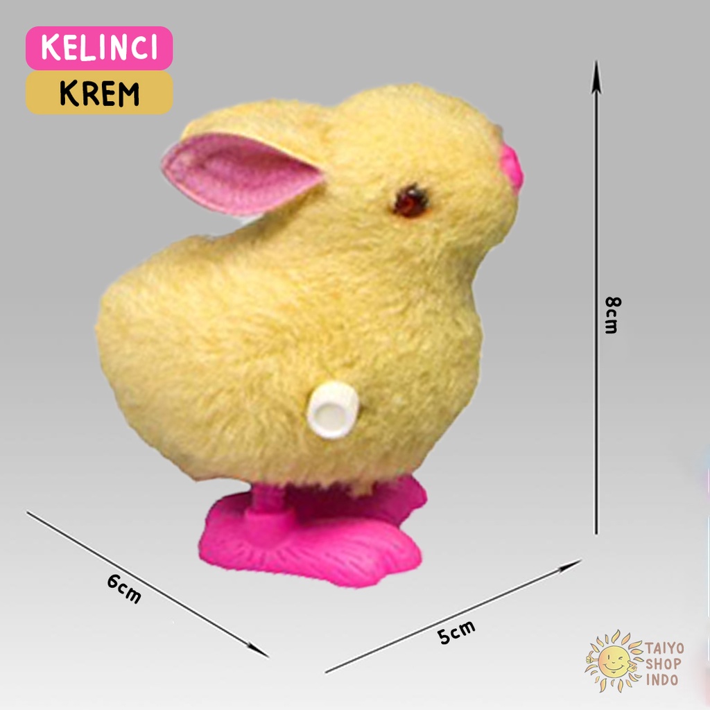 Jual TAIYO Mainan Anak Ayam Itik Berjalan Kelinci Burung Model Putar ...