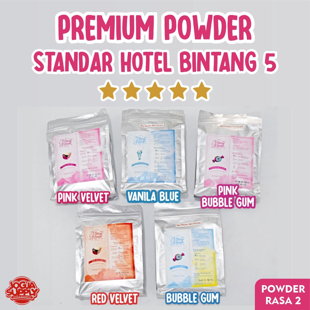 Jual JOGJA SUPPLY - 1kg Bubuk Minuman Rasa Bubble Gum/Permen Karet ...