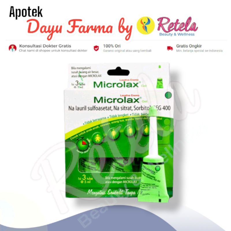 Jual MICROLAX 3 X 5 ML | Shopee Indonesia
