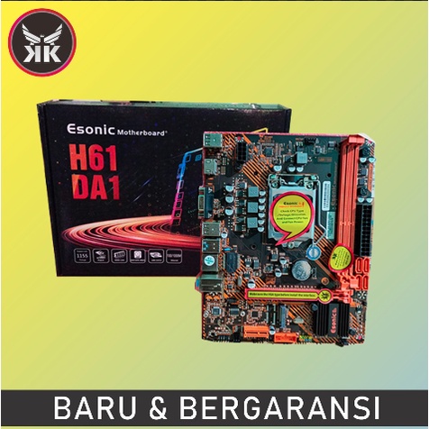 Jual MOTHERBOARD ESONIC H61 DA1 NVME - LGA 1155 | Shopee Indonesia