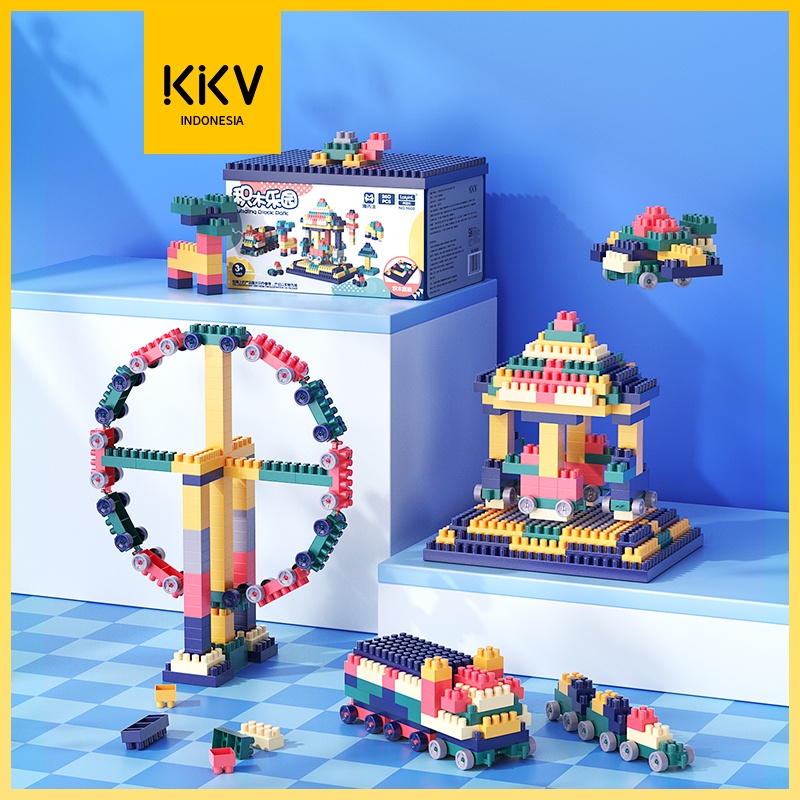 Jual KKV - Mr. man · 260pcs puzzle building blocks/Gift/ partikel ...