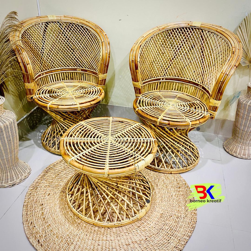 Jual Paket Kursi Ratu Rotan Jumbo | Shopee Indonesia