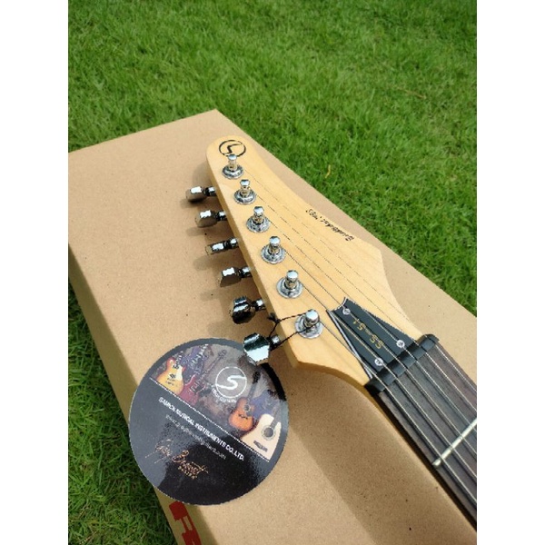 Jual GITAR ELEKTRIK ORIGINAL SAMICK SS 51 BK | Shopee Indonesia
