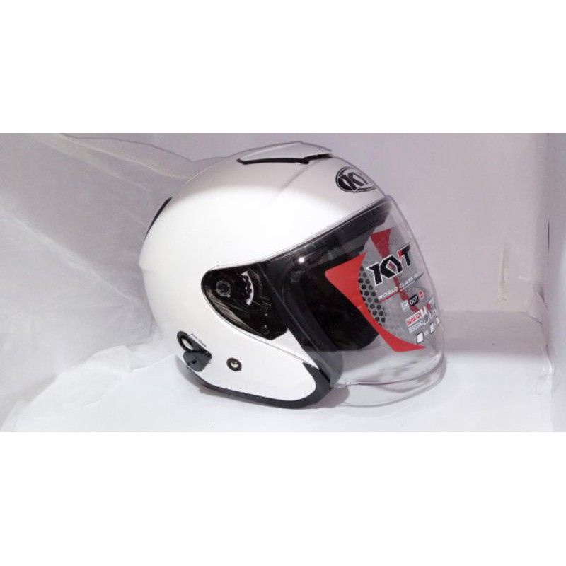 Jual Helm Kyt Kyoto Putih Original Gratis Ongkir | Shopee Indonesia