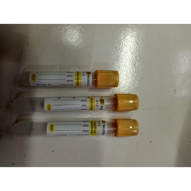 Jual TABUNG PRP GEL CLOTH ACTIVATOR MEREK GP VACUUM PET TUBE SERUM ...