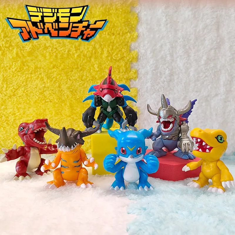 Jual Action Figure Digimon Agumon Greymon Tiran Vmon Metal Greymon ...