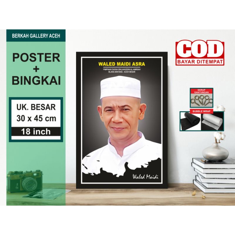 Jual POSTER ULAMA ACEH / WALED MAIDI ASRA | Shopee Indonesia