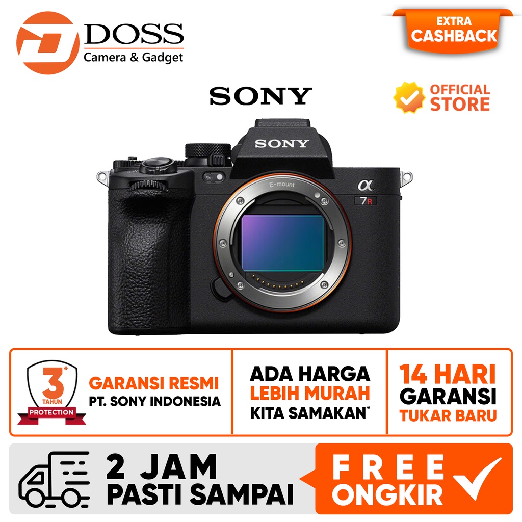 Jual Sony A7RV Sony a7R5 Sony A7R V Mirrorless Camera Body Only | Shopee Indonesia