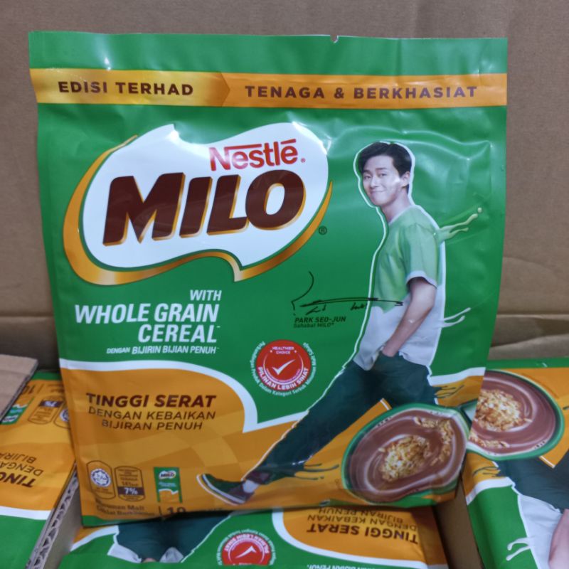 Jual Milo cereal malaysia/milo sereal /Milo With Whole Grain cereal 10 ...