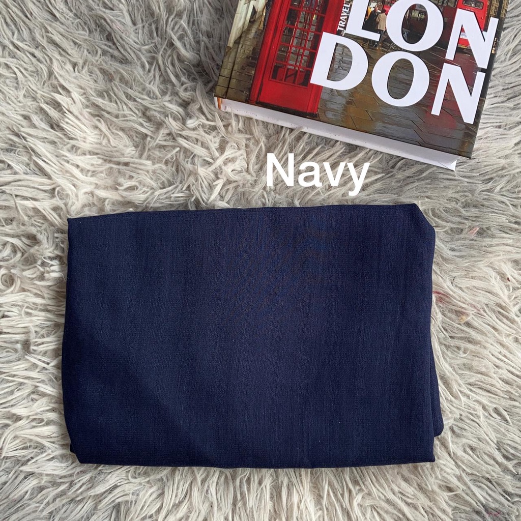 Jual 40 WARNA SEGIEMPAT PARIS PREMIUM SQUARE HIJAB ANTI LETOY COTTON VOAL Paris Premium Voal ...