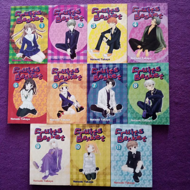 Jual Komik Set Fruits Basket by Natsuki Takaya | Shopee Indonesia